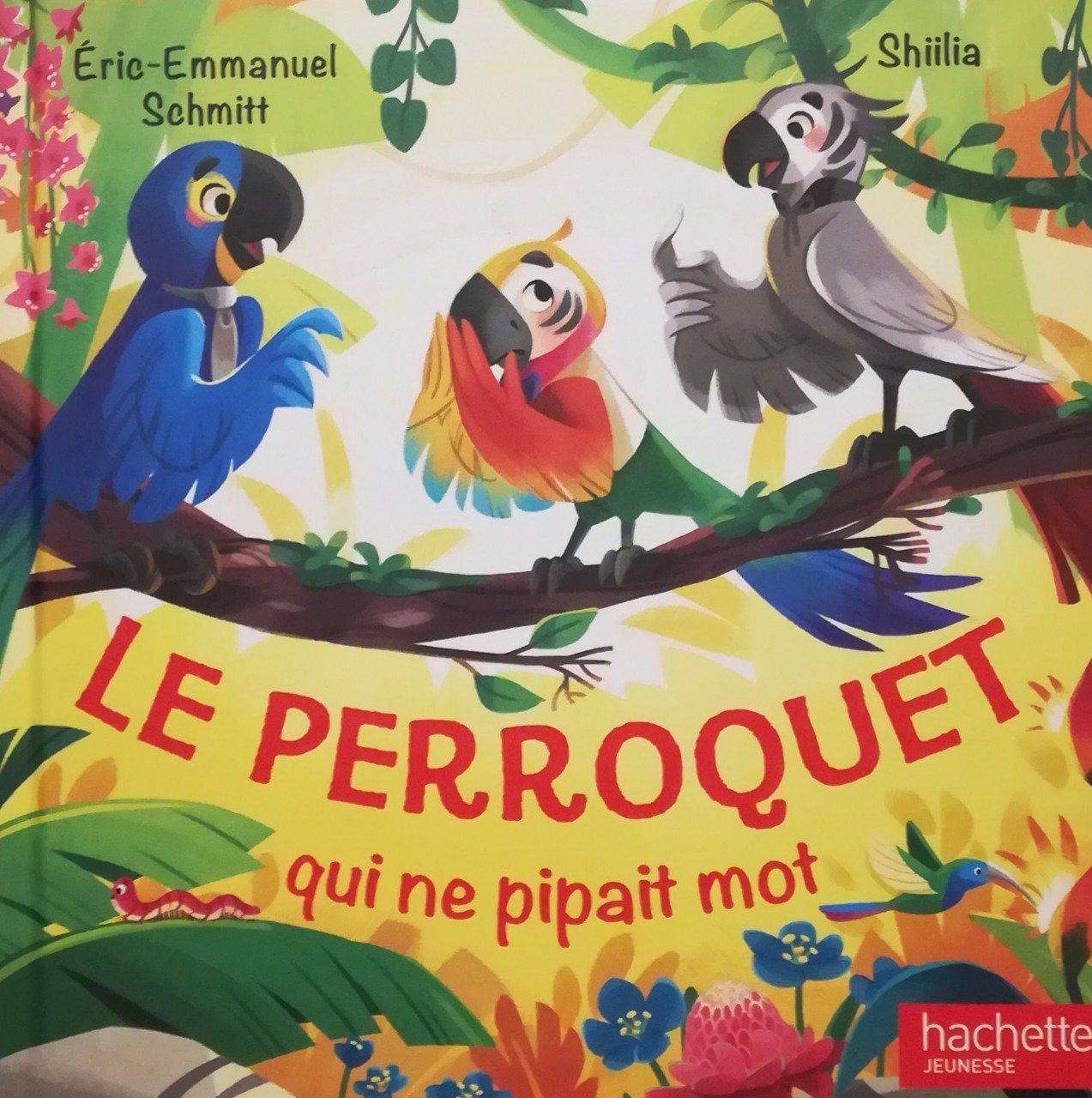 le perroquet qui ne pipait mot - Teteenlire