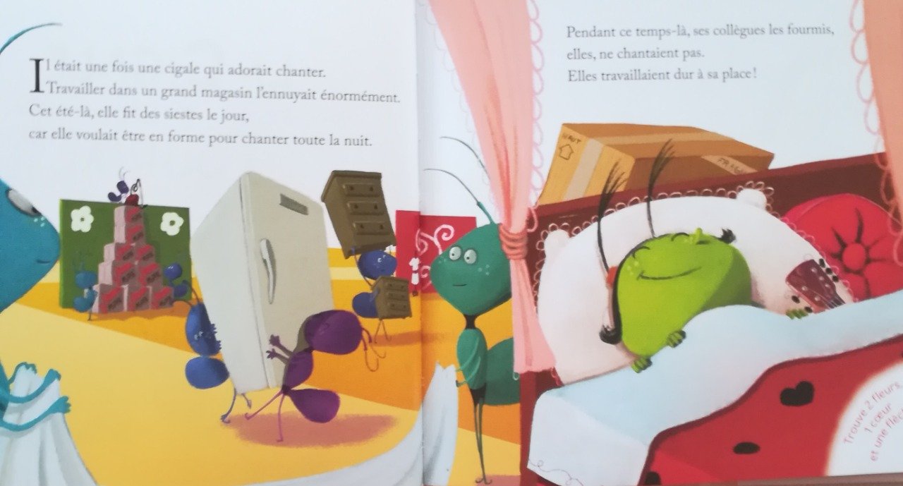 La cigale et la fourmi - Teteenlire